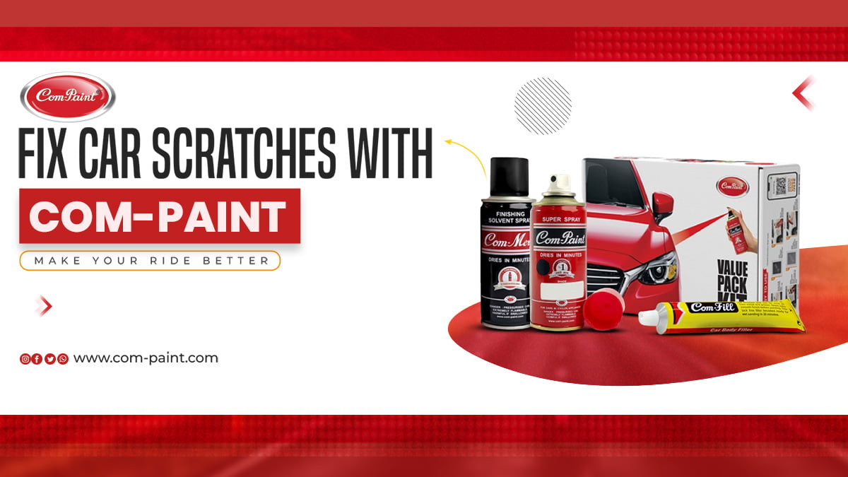 Car Scratch Remover Pen, Paint, Wax-Com-Paint